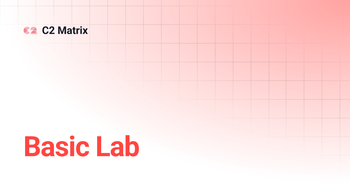 Basic Lab | C2 Matrix