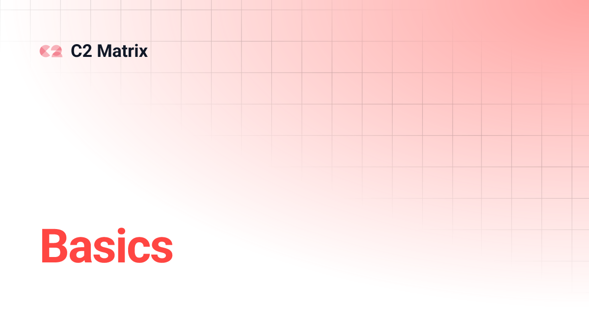 Basics | C2 Matrix